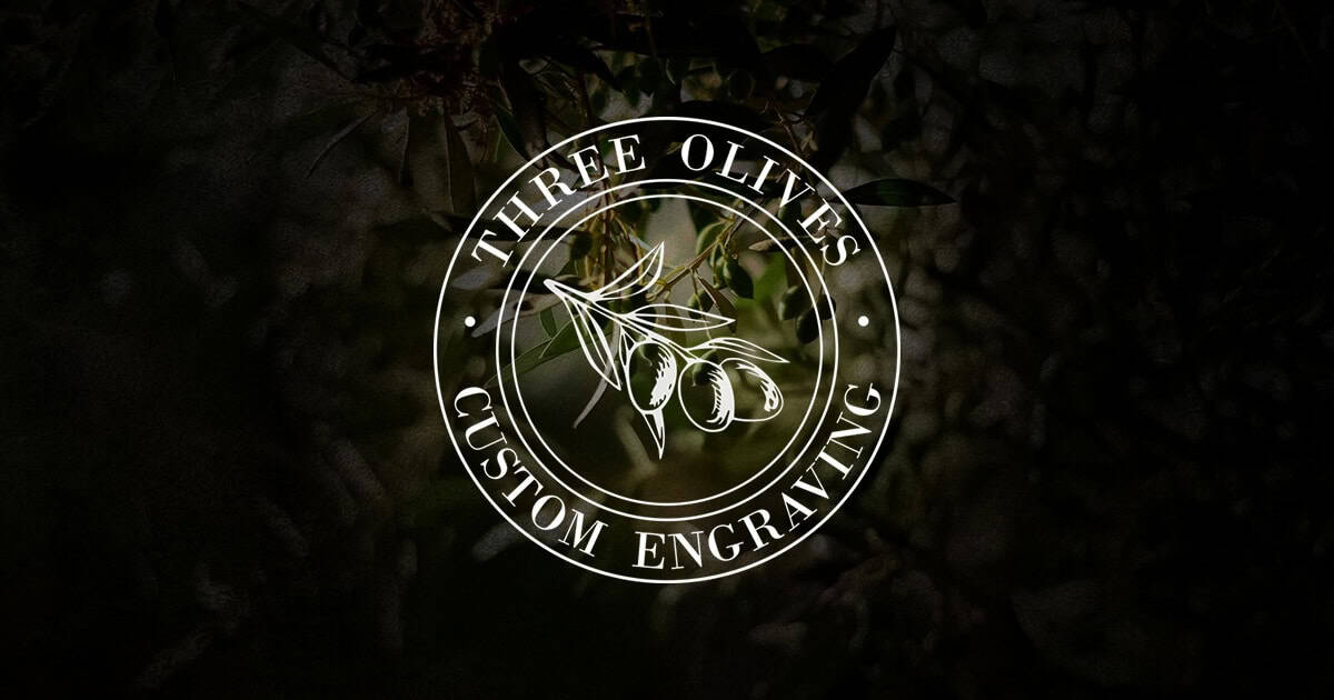 Three Olives Engraving | Red Deer Laser Engraving